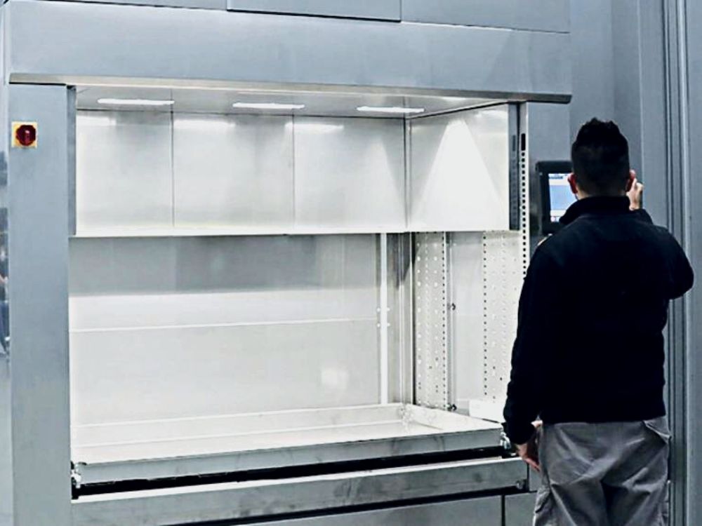 Automated Vertical Lift Machines – Clean Room Technology - STAMH LTD