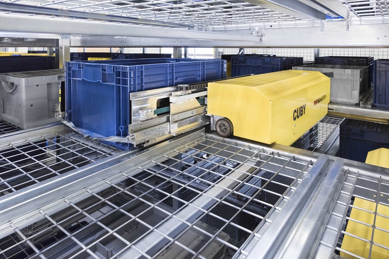 Cuby-Multilevel Robotic System for Boxes - STAMH LTD