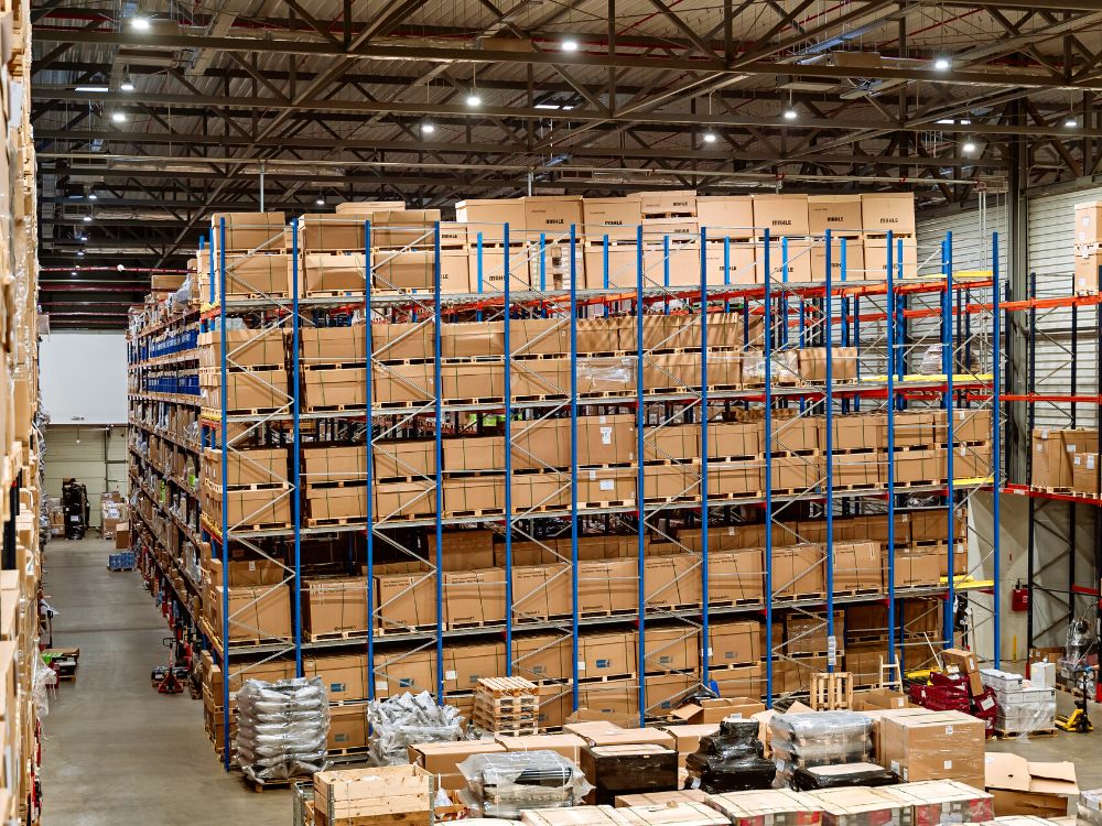 Projects - New Live Storage Racking System for pallets - STAMH LTD