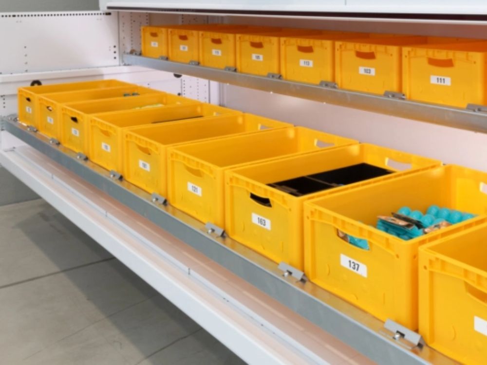 Automated Vertical Lift Machines - FLEXIBOX - STAMH LTD