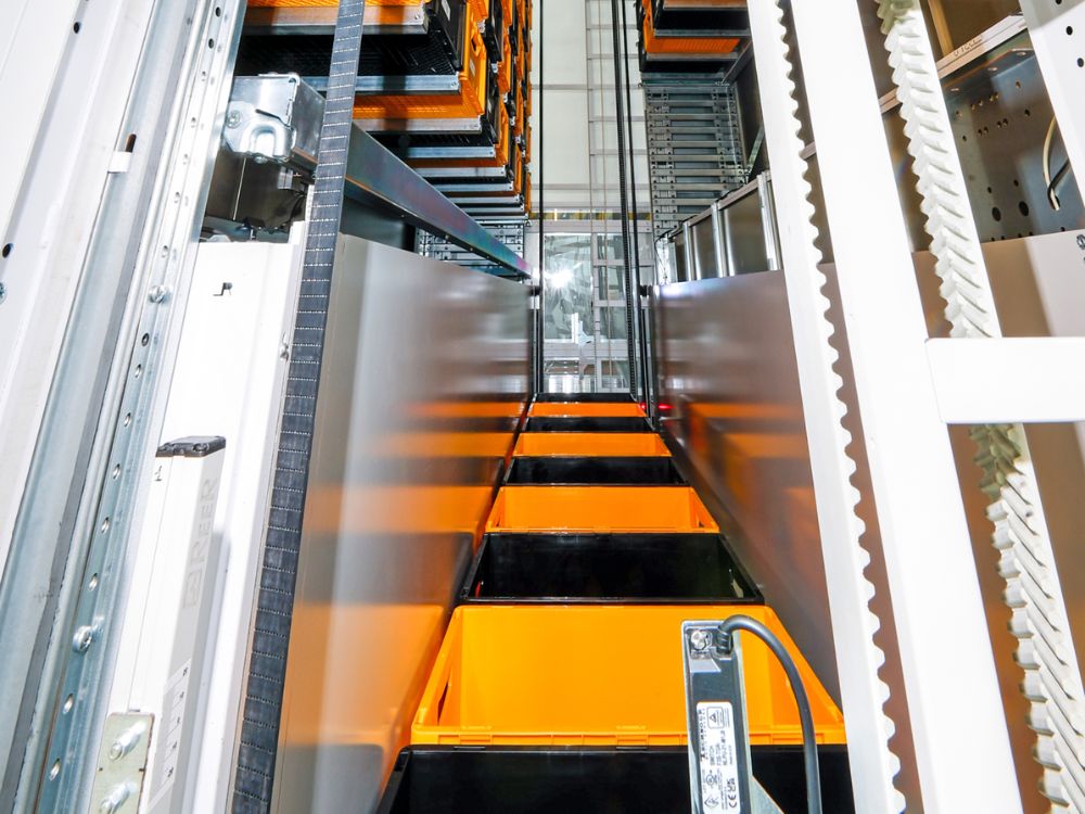 Automated Vertical Lift Machines - FLEXIBOX - STAMH LTD