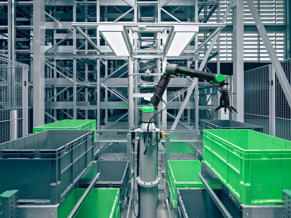Automated escala 3D Racking System for Non-palletized Loads - STAMH LTD