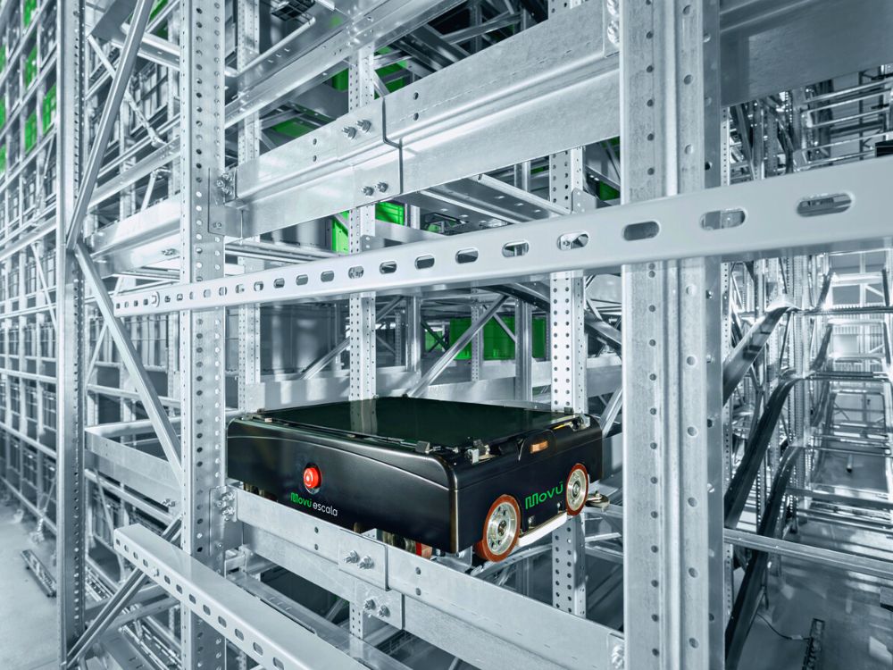 Automated escala 3D Racking System for Non-palletized Loads - STAMH LTD