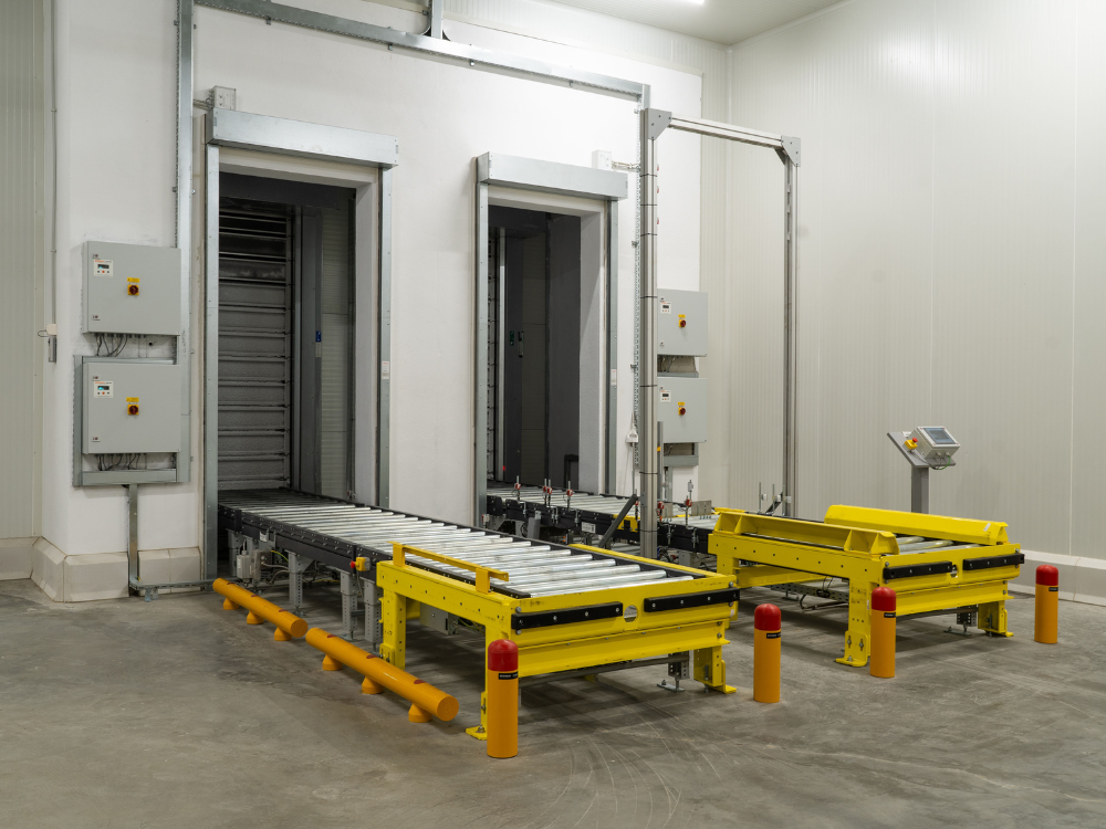 Projects - Warehouse Automation for pallets in the distribution center ...