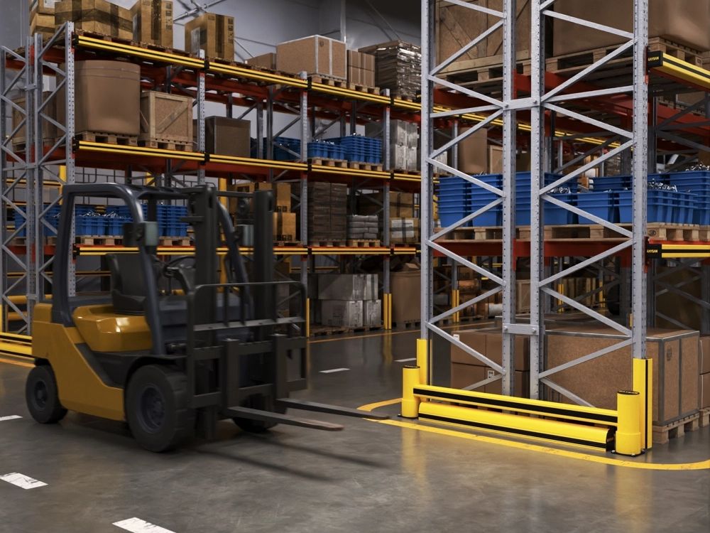 Protectors and barriers for racks and storage systems - STAMH LTD