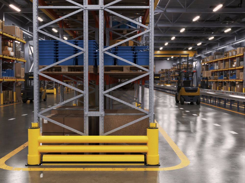 Protectors and barriers for racks and storage systems - STAMH LTD