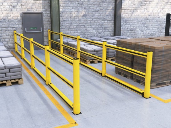 Walking zones and forklifts pathway barriers and protectors - STAMH LTD