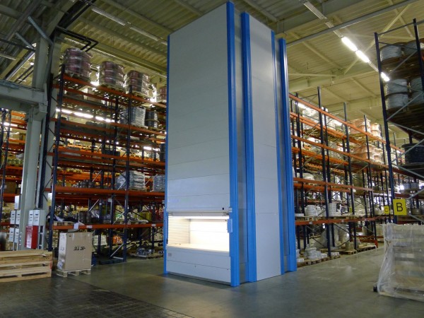 Проекти - Автоматизирана вертикална складова система тип Shuttle XP за ...